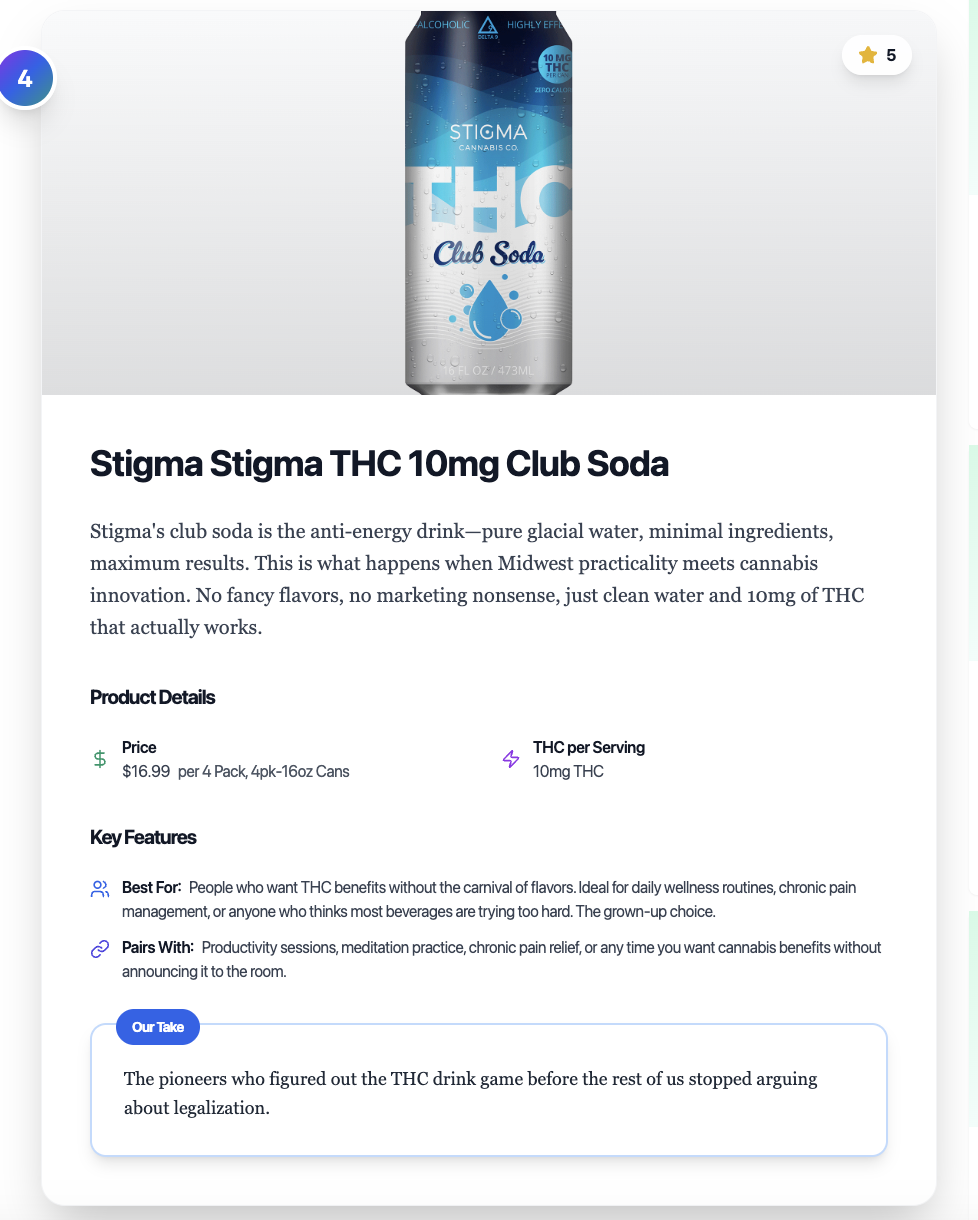 Social Tonic List - The Definitive THC Drink Discovery Platform